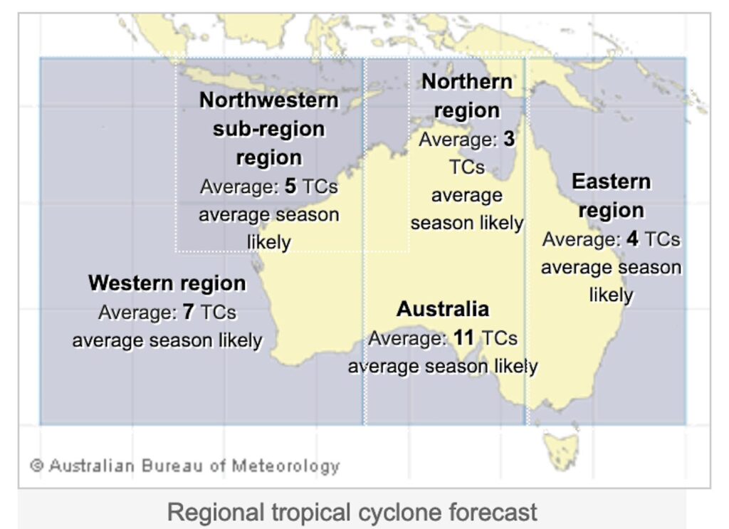 South Pacific: Average Cyclone Season Predicted for 2024/2025 – Noonsite
